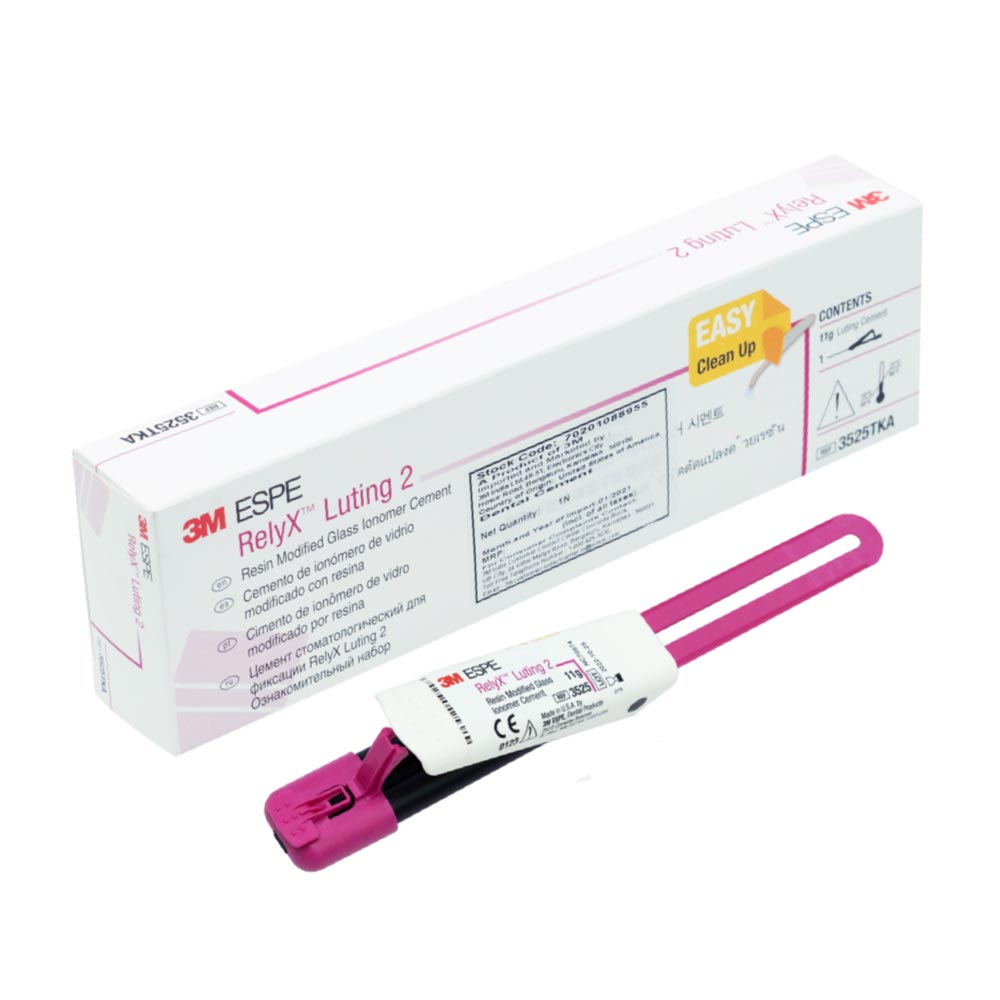 3M ESPE RelyX Luting 2 Refill 1 Cartridge Packs | Resin Modified Glass ...