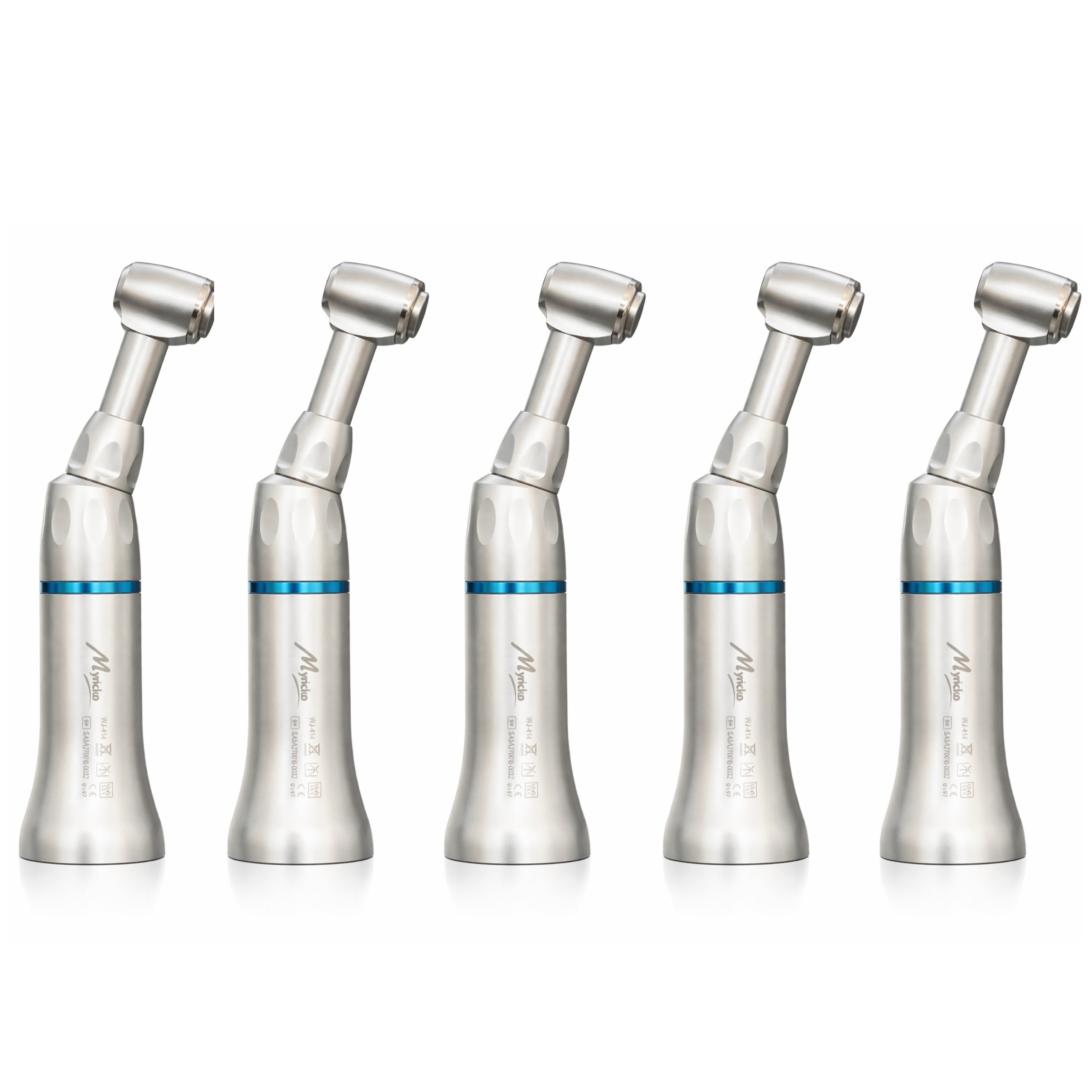 API Myricko PACK OF 5 Contra Angle Push Button Handpiece – amplemeds