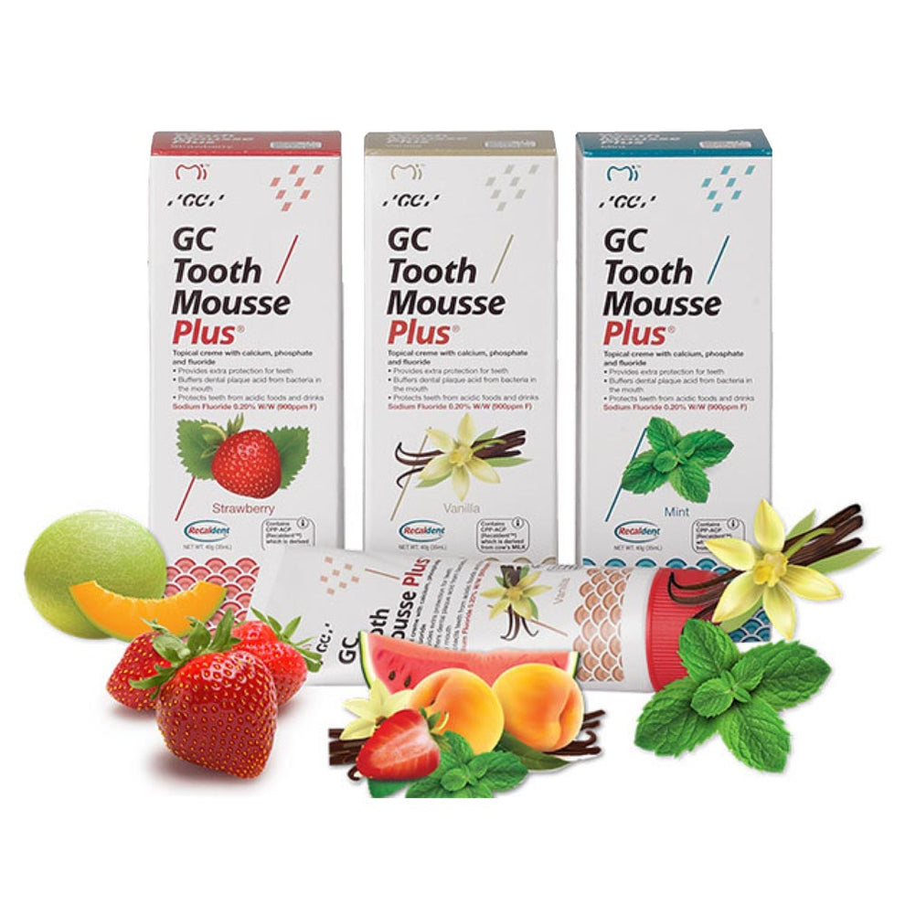GC Tooth Mousse Plus | Remineralising Sugar-Free Dental Topical Paste ...